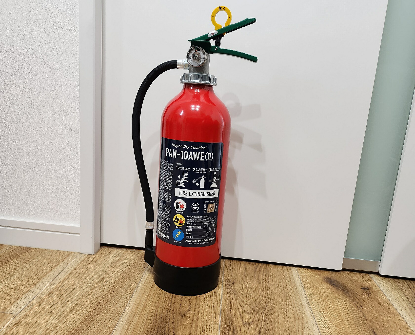【楽天市場】【2025年製】PAN-10AWE(II) 10型 粉末消火器 日本ドライケミカル(株) NDC ABC粉末 3.0kg アルミ製 錆びにくい 持ち運びしやすい 蓄圧式 業務用 ...