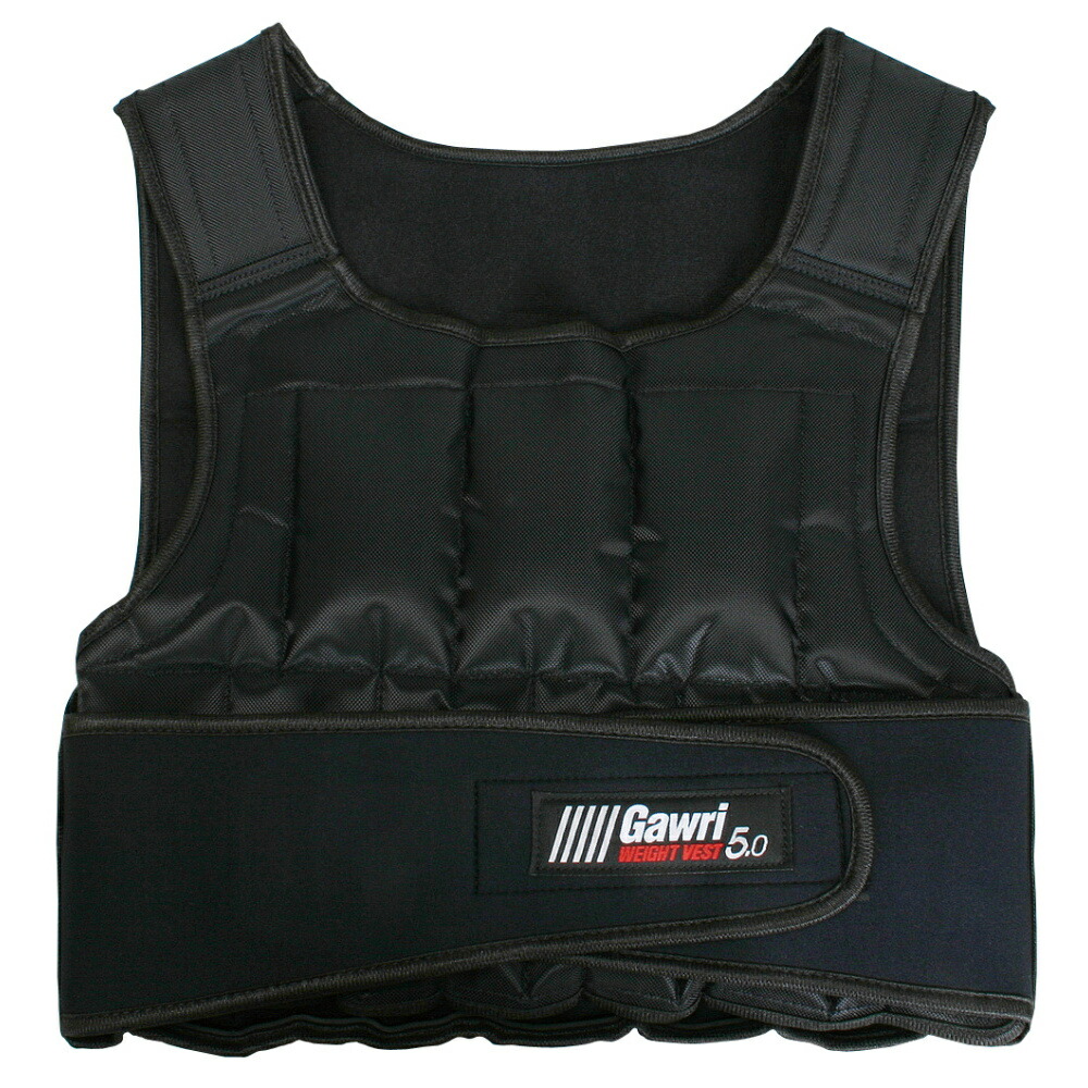 【楽天市場】HATAS GWV5000 Gawri ガウリウエイトベスト5kg ブラック：BEE SPORTS