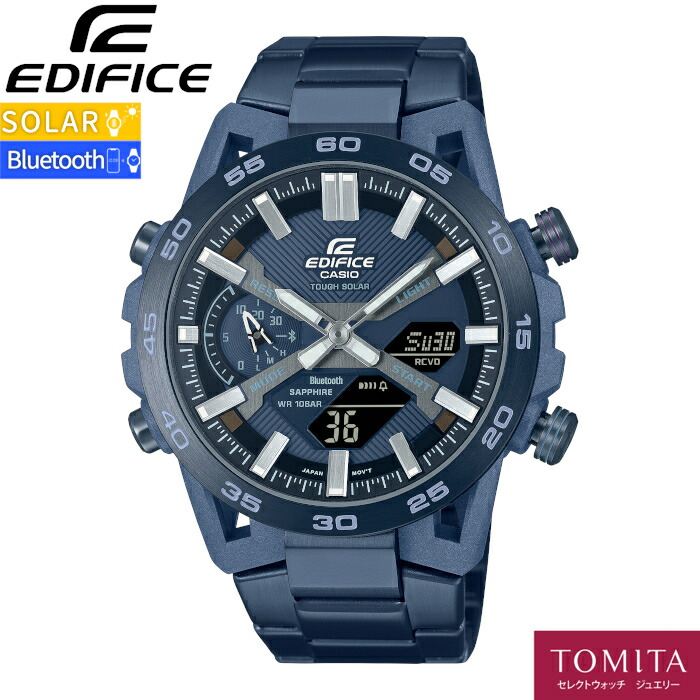 【楽天市場】【国内正規品】 CASIO カシオ EDIFICE エディフィス ECB-2000YCB-2AJF ソーラー Bluetooth ...