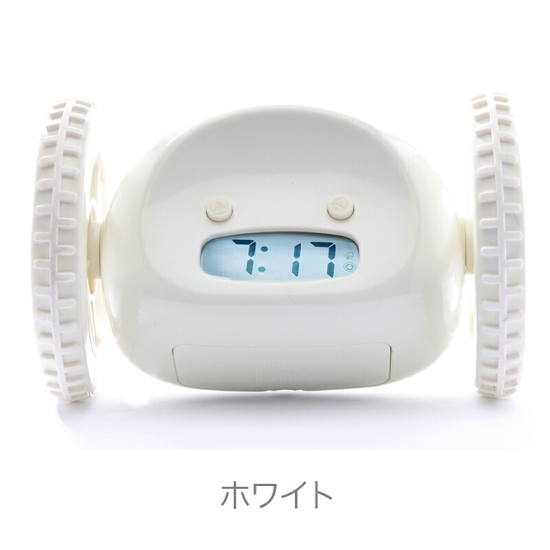 【楽天市場】【TVで紹介されました！ナンダクロッキー正規品】目覚まし時計 クロッキー NANDA CLOCKY 走る アラーム時計 絶対 ...