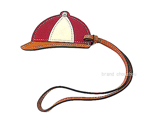 【楽天市場】≪新品≫ HERMES エルメス チャーム 「パドック ボンベイ」 帽子 ルージュグラナダ ナチュラル ≪Brand new≫ ...