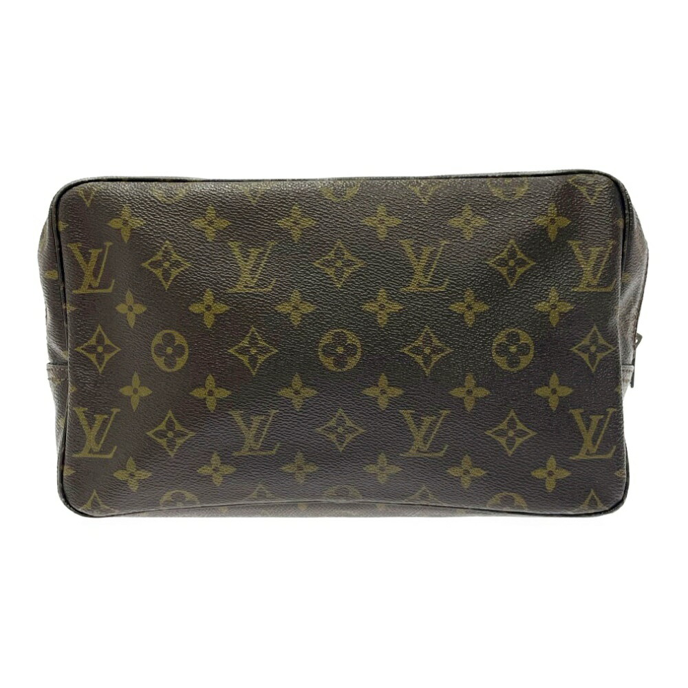 【楽天市場】【中古】LOUIS VUITTON ルイ・ヴィトン M47522 モノグラム PVC トゥルース・トワレット28 ブラウン ...
