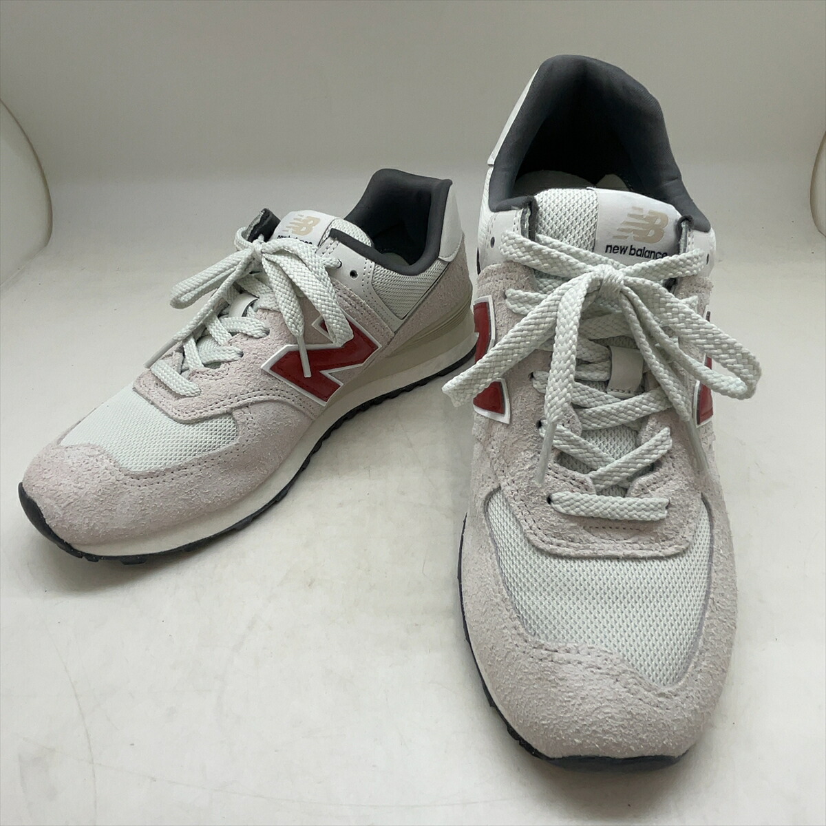 【楽天市場】NEW BALANCE ニューバランス 574 SOR U574SOR スニーカー 27.0cm ホワイト レッド メンズ ...