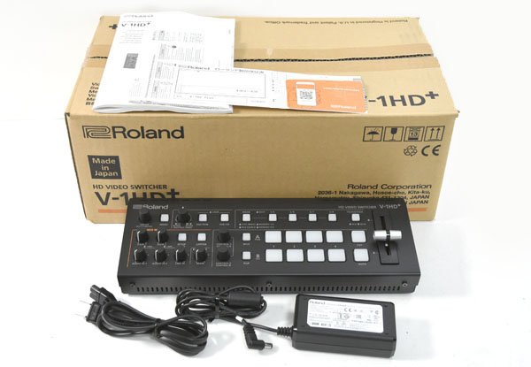 【楽天市場】★未使用！展示品！Roland ローランド V-1HD+ HD VIDEO SWITCHER ビデオスイッチャー★：Brand ...