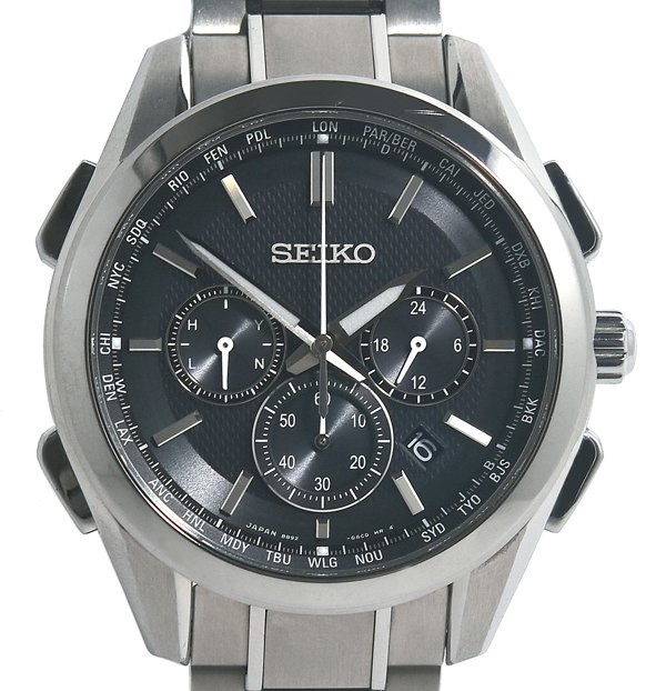 【楽天市場】送料無料！★箱保付！良品！SEIKO セイコー BRIGHTZ ブライツ SAGA197 8B92-0AA0 フライトエキスパート ソーラー電波 メンズ★：Brand グランツ 楽天市場店