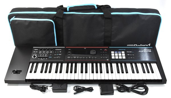【楽天市場】★ソフトケース・フットスイッチ付！ROLAND ローランド JUNO-DS61 61鍵 シンセサイザー 美品！★：Brand ...