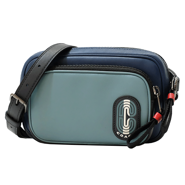 【楽天市場】【送料無料】【本物】美品★COACH★コーチ★ショルダーバック★C4296★カーフ★ブルー★クロスボディ★ミニポシェット★ ...