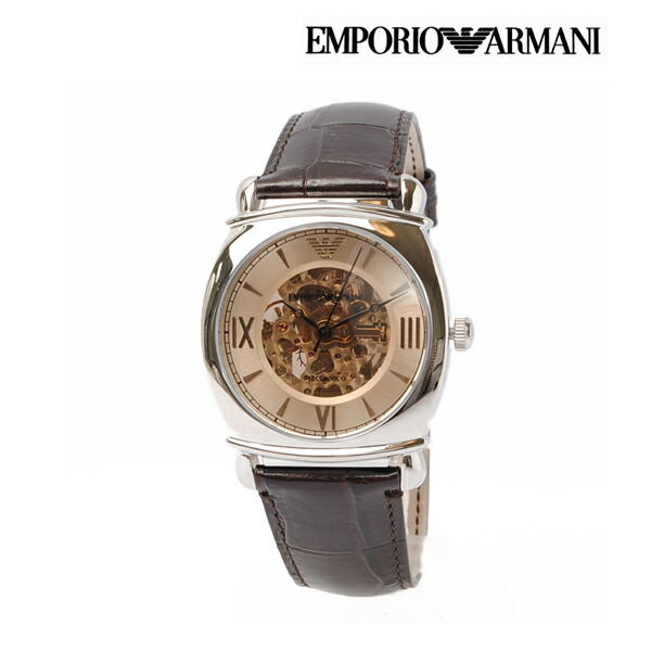 【楽天市場】エンポリオ アルマーニ EMPORIO ARMANI メンズ腕時計 (Meccanico) ダークブラウン AR4634【新品 ...
