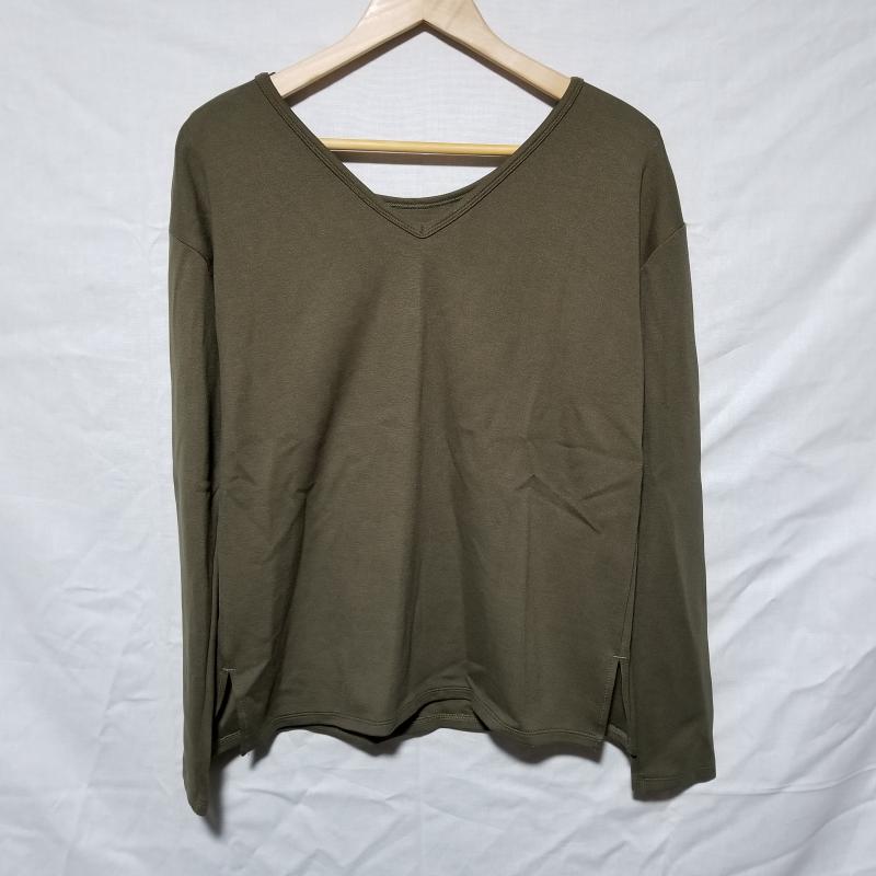 【楽天市場】NobleBlanc ノーブルブラン 長袖 カットソー Cut and Sewn Vネック【USED】【古着】【中古 ...