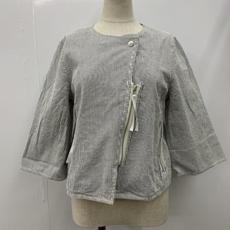 【楽天市場】INED イネド ジャンパー、ブルゾン ジャケット、上着 Jacket ストライプ【USED】【古着】【中古】10022889：クラシカ