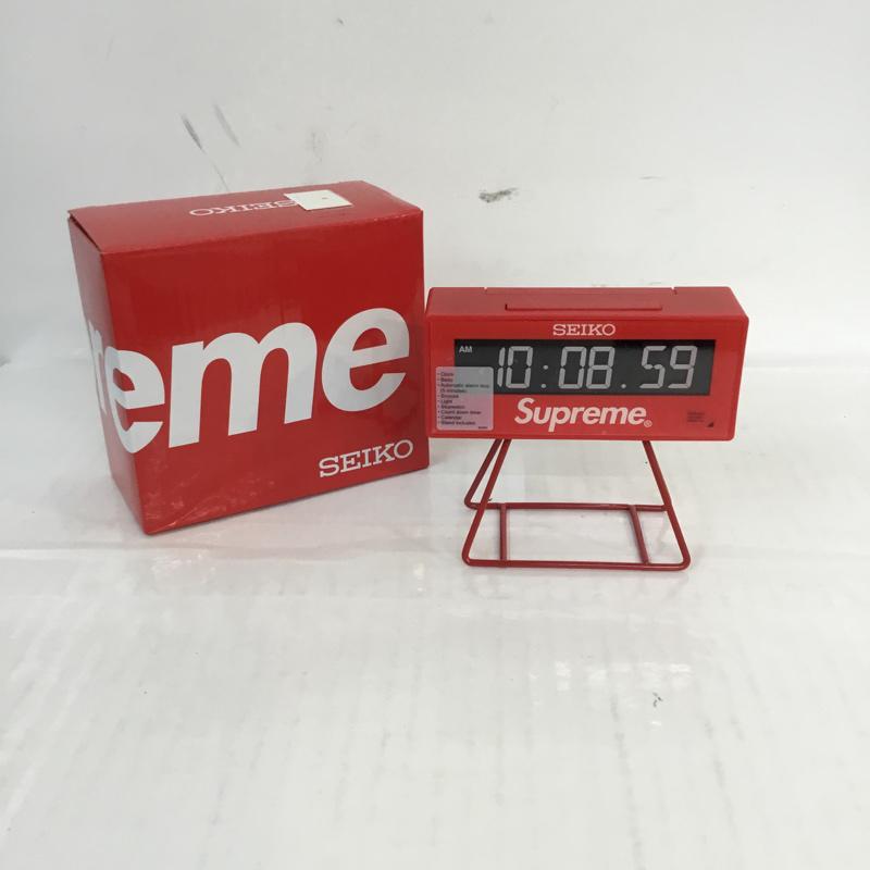 【楽天市場】Supreme シュプリーム ファッション小物 ファッション小物 SEIKO 21SS Marathon Clock 箱有 置時計 ...