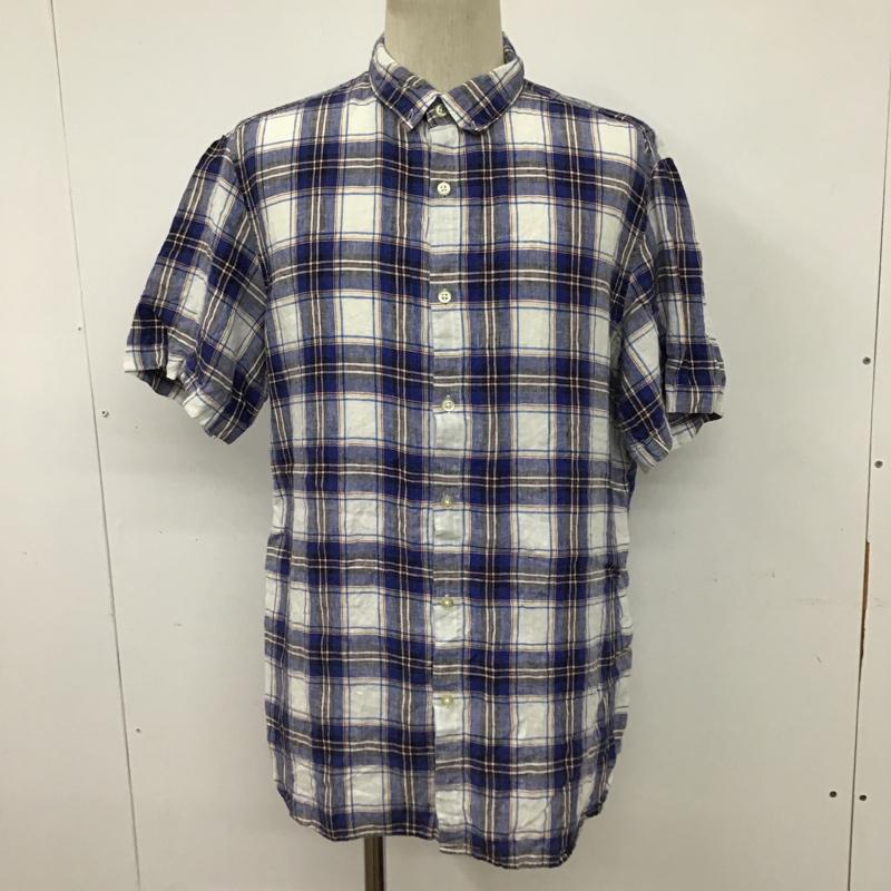 【楽天市場】BANANA REPUBLIC バナナリパブリック 半袖 シャツ、ブラウス Shirt, Blouse ボタンダウン リネン ...