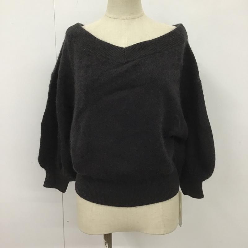 【楽天市場】SNIDEL スナイデル 長袖 ニット、セーター Knit, Sweater SWNT185064 ボリュームスリーブVネック ...