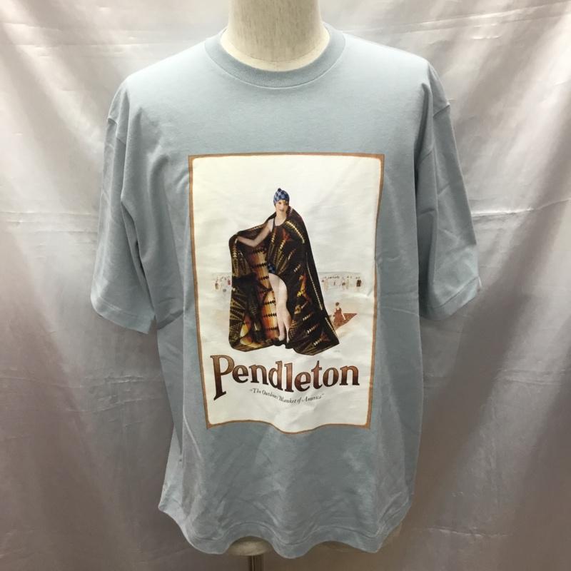 【楽天市場】PENDLETON ペンドルトン 半袖 Tシャツ T Shirt 0275-0215 VINTAGE POSTER アートプリント ビックシルエット タグ付き【USED】【古着 ...