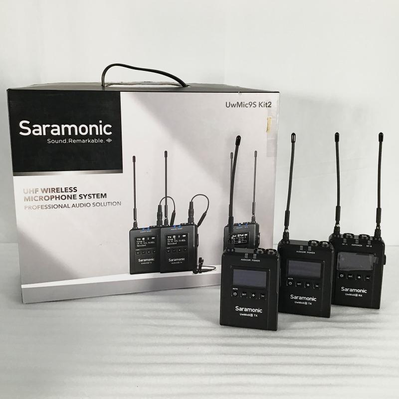 【楽天市場】【中古品】 サラモニック / Saramonic カメラ用ワイヤレス UwMic9S Kit2 2送信機&1受信機 アクセサリー ...