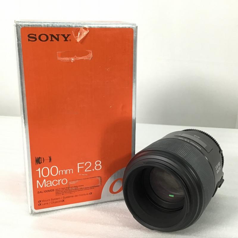 【楽天市場】 【中古品】 ソニー / SONY デジタル一眼カメラ α用レンズ SAL100M28 100mm F2.8 Macro 交換 ...
