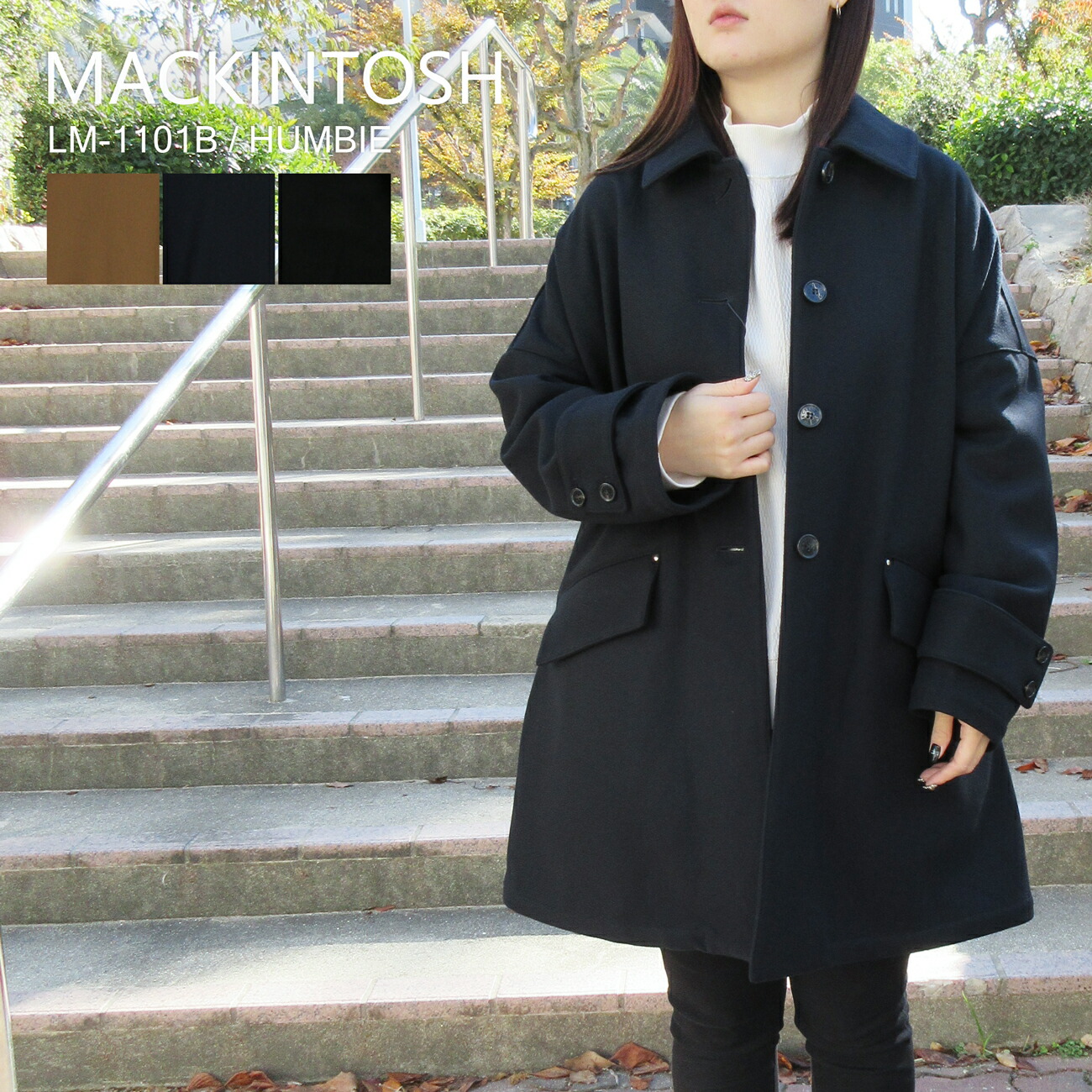 【楽天市場】マッキントッシュ MACKINTOSH ステンカラーコート レディース humbie LM-1101b mo7272 mo8314 mo8313 HUMBIE ハンビー ...