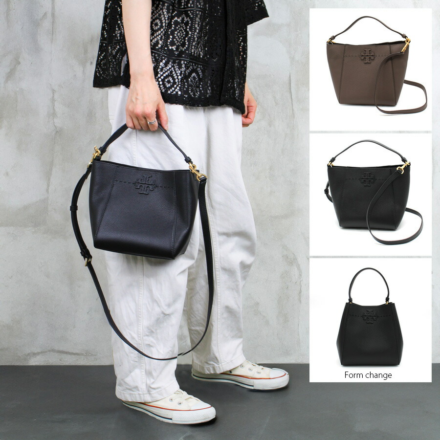 【楽天市場】TORY BURCH トリーバーチ（74956） バケットバッグ 2WAY MCGRAW SMALL BUCKET マックグロー ...