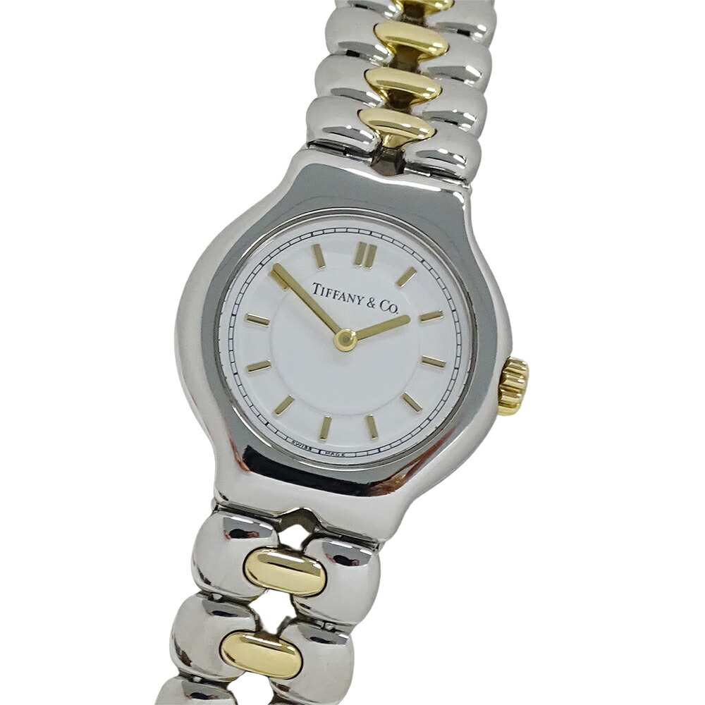 【楽天市場】【全品ポイント5倍！8月1日終日！】ティファニー TIFFANY&Co. 時計 レディース ブランド ティソロ クオーツ QZ ...