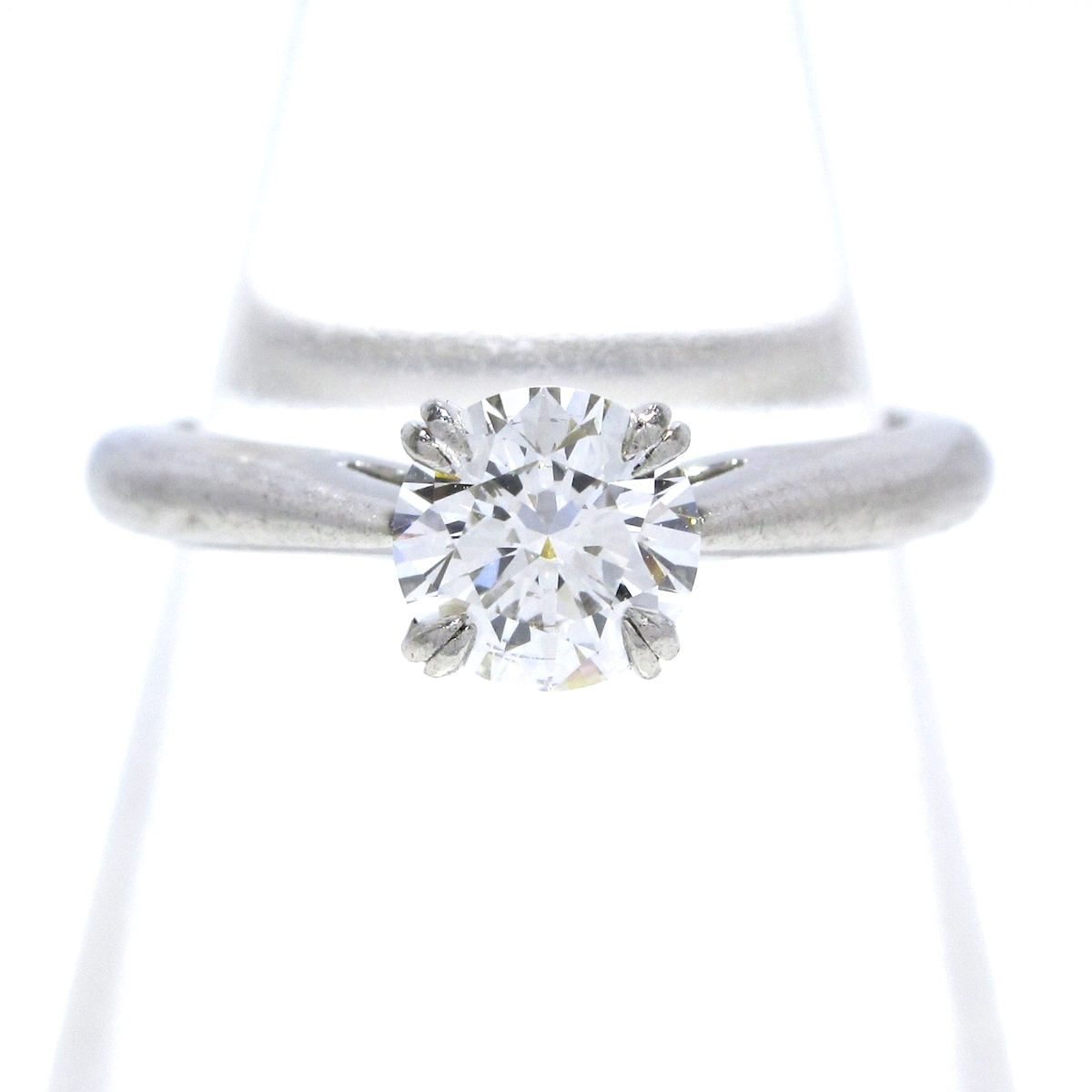 【楽天市場】【中古】HARRY WINSTON(ハリーウィンストン) ラウンドカット・ソリティア・リング リング 中央1Pダイヤ0.58ct/F/VVS2/Excellent/None ...