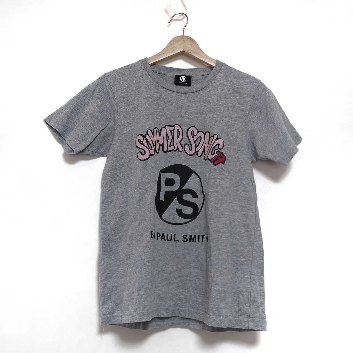 【楽天市場】【新着】【中古】PaulSmith(ポールスミス) 半袖Tシャツ ライトグレー×黒：ブランディア 楽天市場店
