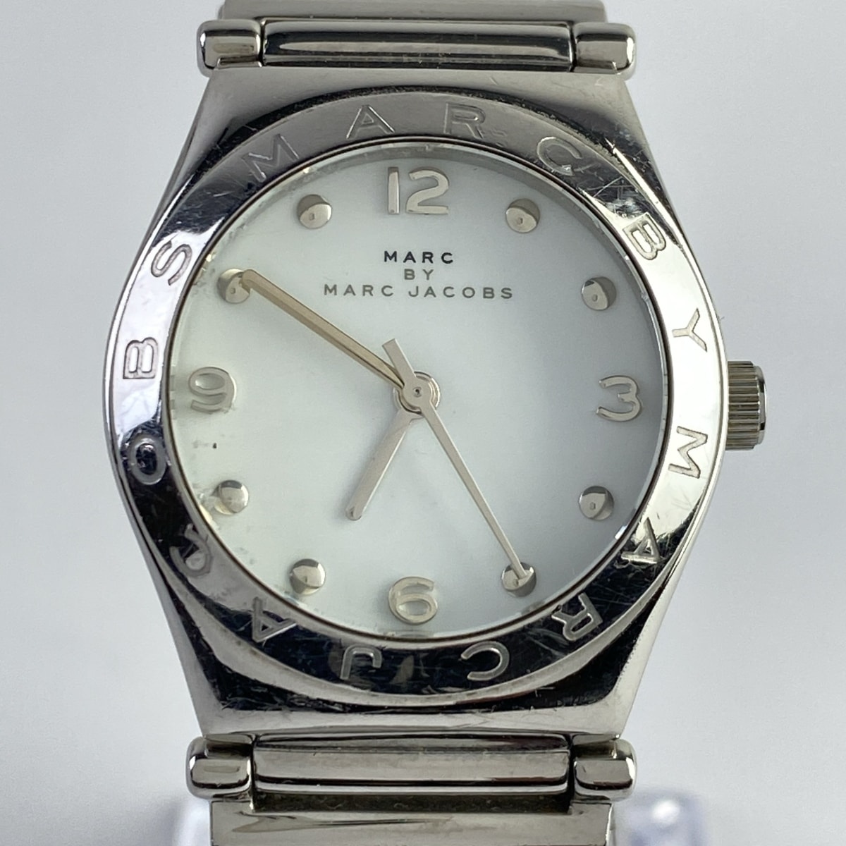【楽天市場】【中古】MARC BY MARC JACOBS(マークバイマークジェイコブス) 腕時計 白：ブランディア 楽天市場店