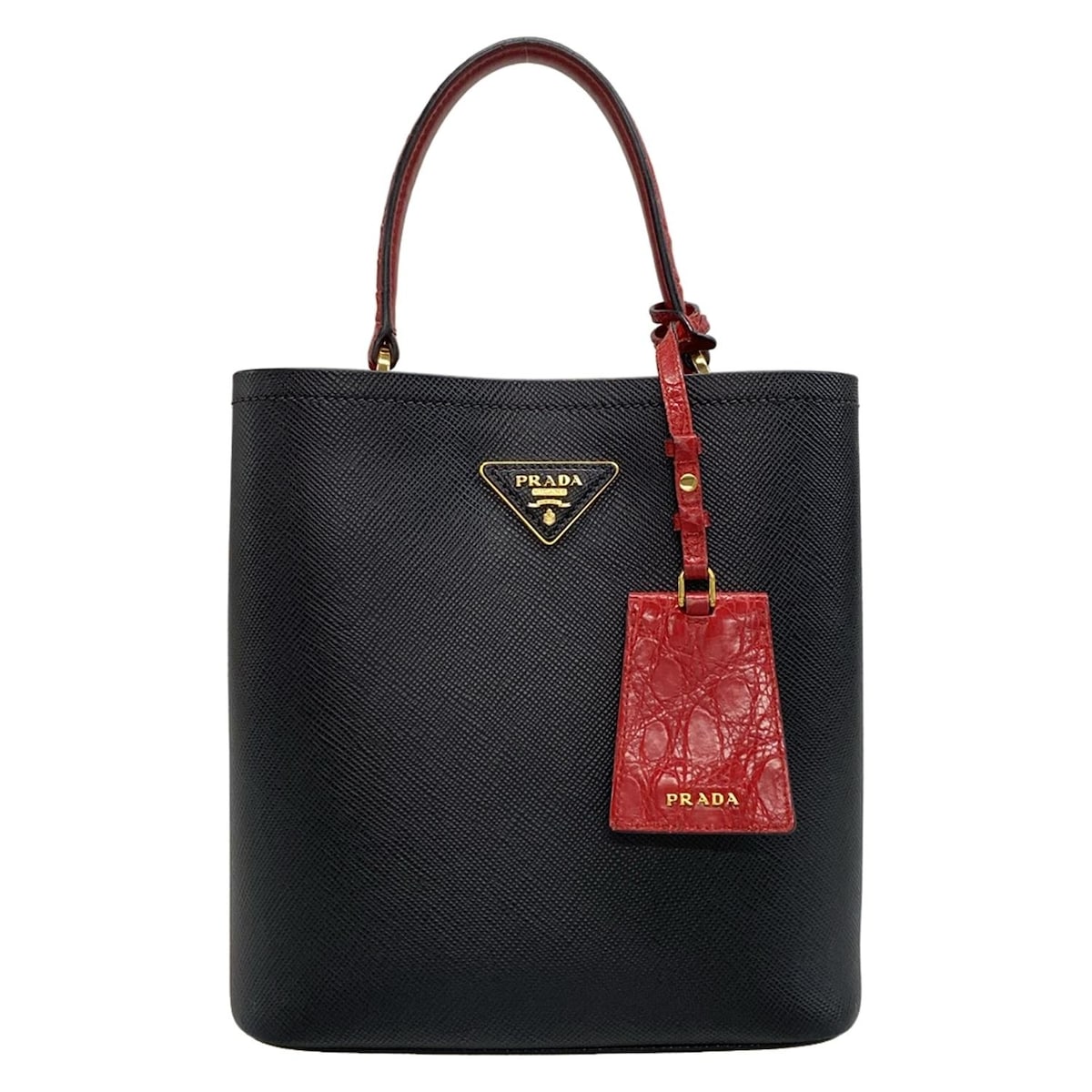 楽天市場】プラダ パニエ 1BA212 サフィアーノレザー 2WAY トップ