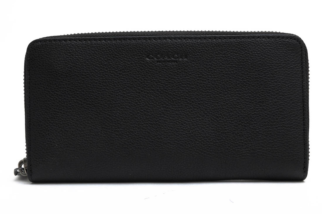 【楽天市場】COACH 長財布 コーチ 58102 Accordion wallet スポーツカーフレザー 牛革 小銭入れあり シボ革 ...