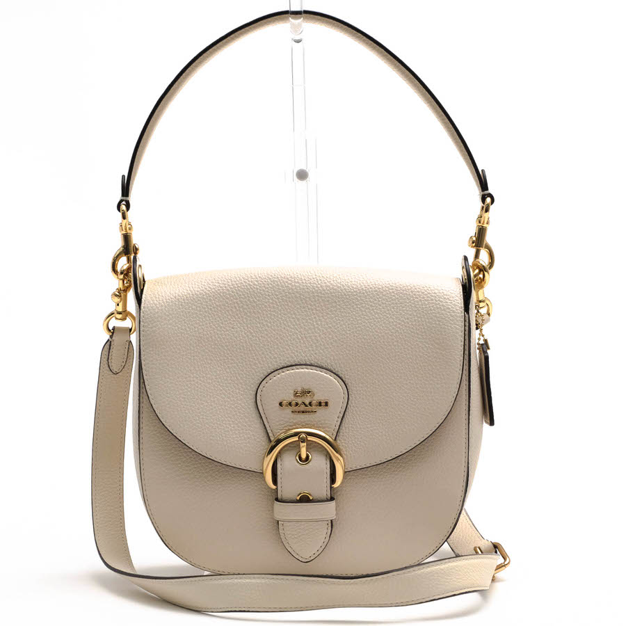 【楽天市場】COACH ハンドバッグ コーチ C5686 Kleo Shoulder Bag 23 クレオ ファインド ペブル レザー 牛革 ...