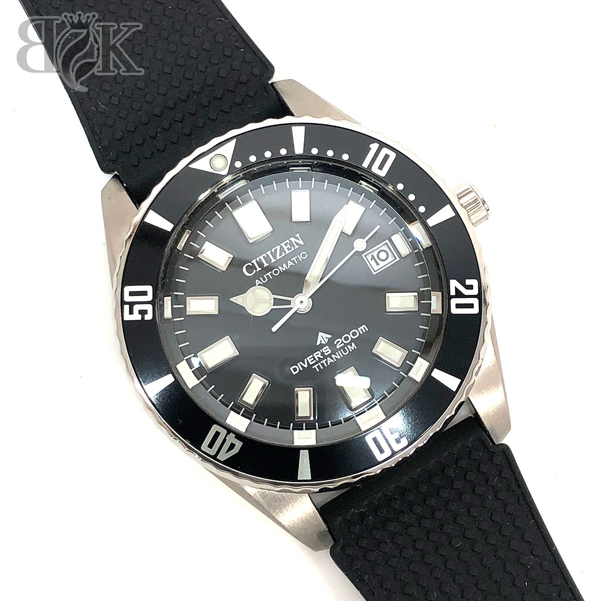 【楽天市場】美品 シチズン プロマスター マリーン メンズ腕時計 9051-S129010 自動巻き オートマ 24年9月購入保証書 中古 ...