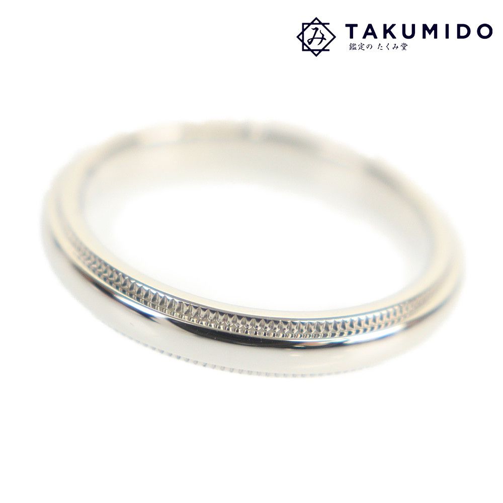 【楽天市場】ティファニー 指輪 ミルグレイン バンド リング 約9号 プラチナ Pt950 総重量約5.2g TIFFANY&Co. 【中古 ...