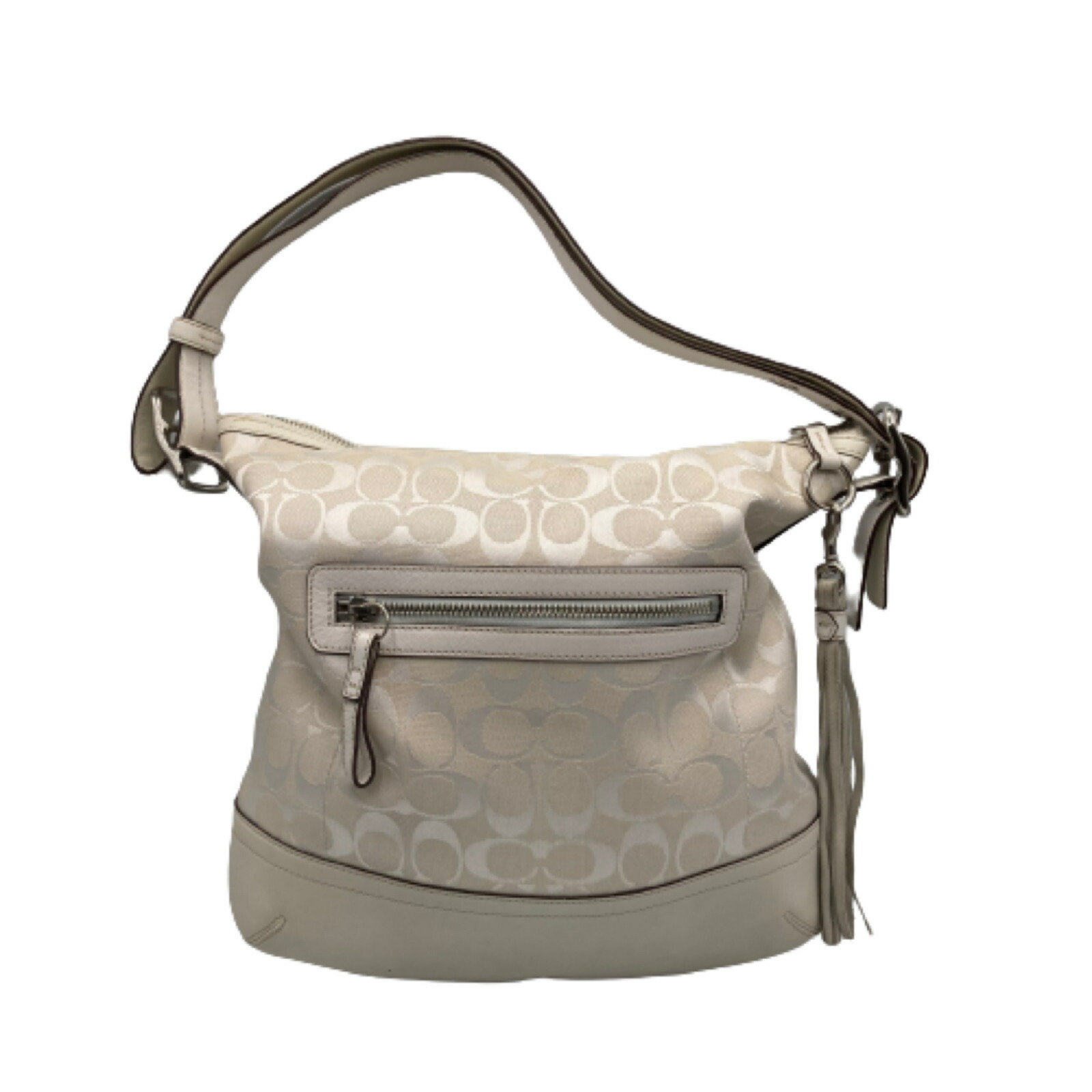 【楽天市場】コーチ COACH ショルダーバッグ バッグ キャンバス レディース ホワイト系 9349 【中古】 | ブランド ブランドバッグ ...