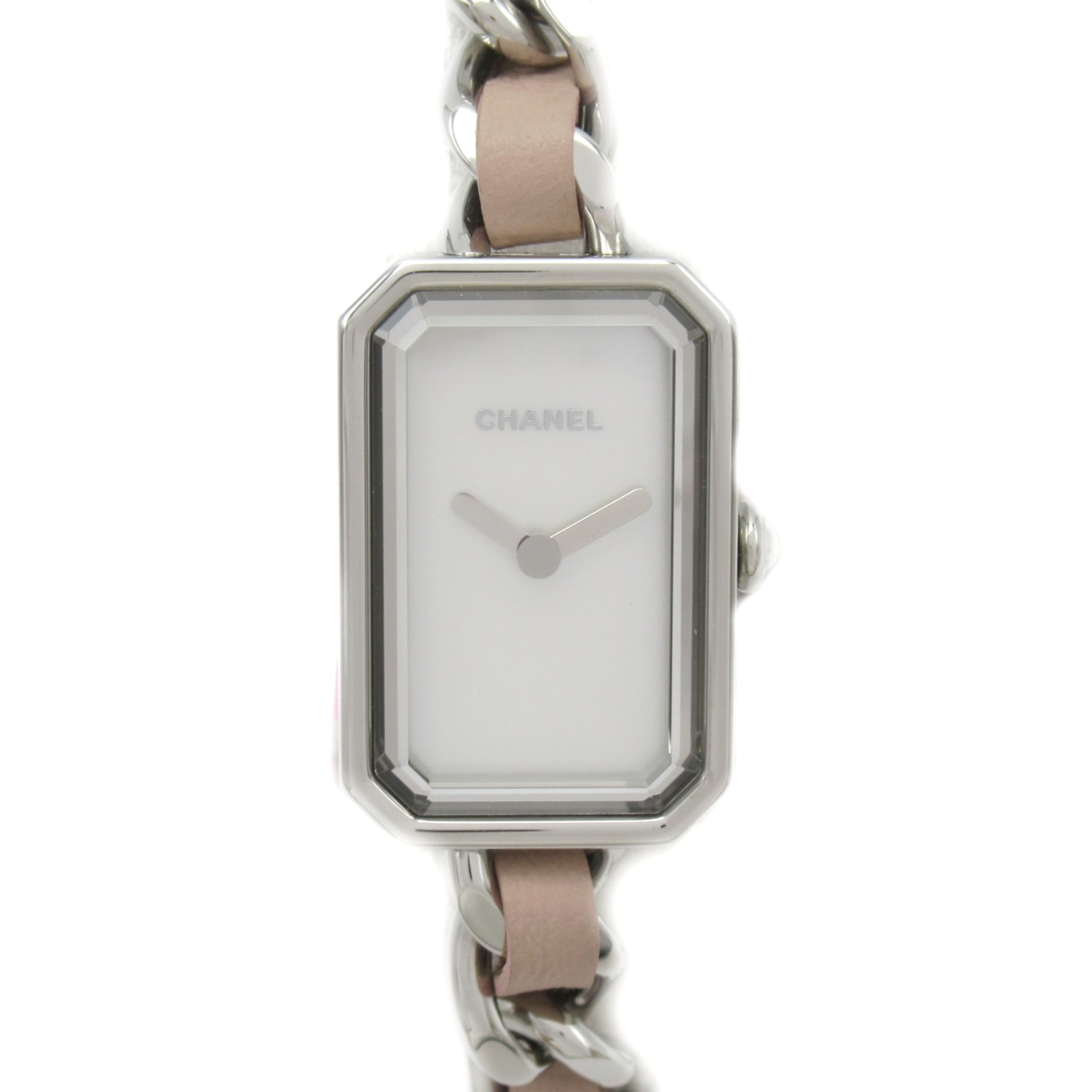 【楽天市場】シャネル CHANEL プルミエール 腕時計 時計 ステンレススチール レザーベルト レディース ホワイト系 シェル H5583 ...