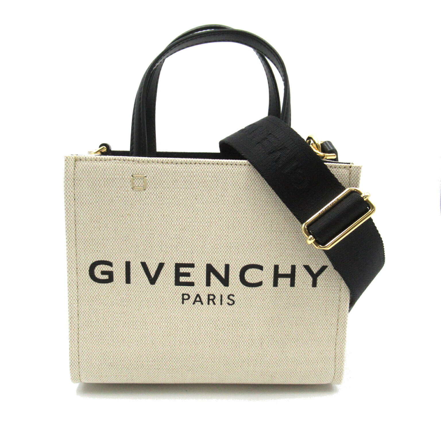 【楽天市場】ジバンシィ GIVENCHY 2WAY ミニバッグ 2wayショルダーバッグ バッグ キャンバス レザー レディース アイボリー系 / ブラック系 BB50N0B1DR255 ...