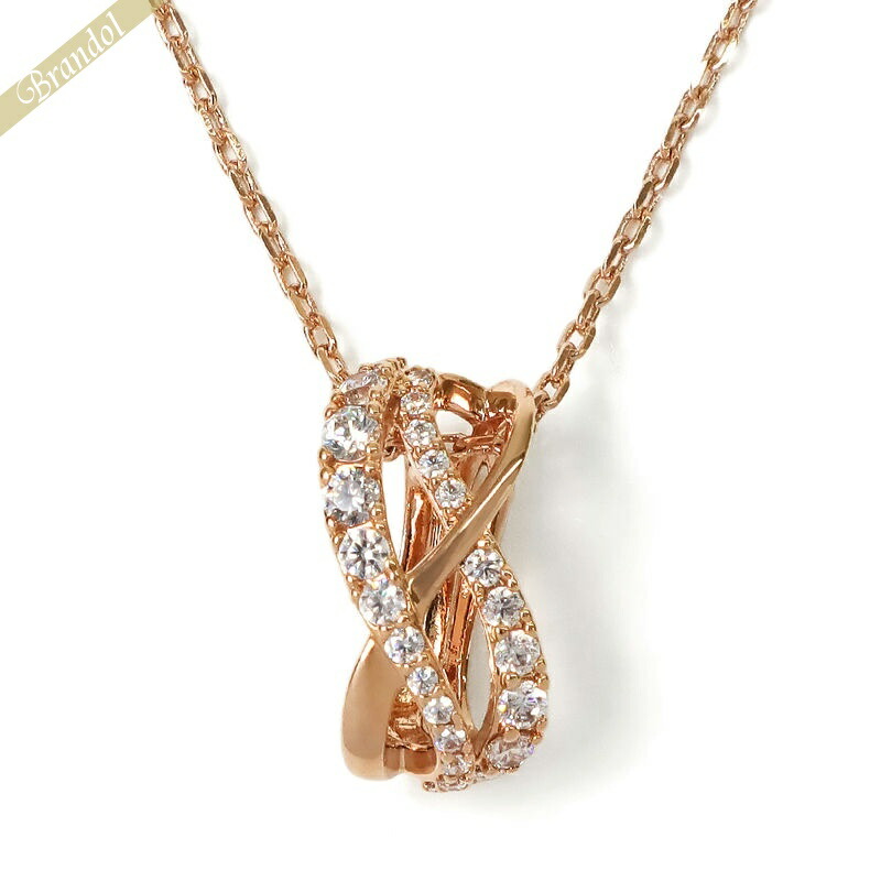 【楽天市場】スワロフスキー Swarovski レディース ネックレス Twist ラインストーン ペンダント ローズゴールド 5620549 ...