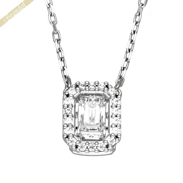 【楽天市場】スワロフスキー ネックレス Swarovski Millenia オクタゴンカット ペンダント シルバー レディース ...