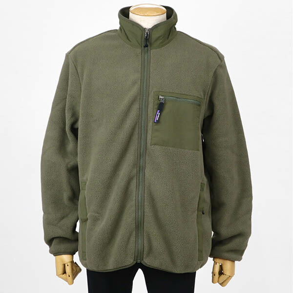 【楽天市場】Patagonia パタゴニア メンズ フリース シンチラ ジャケット XLサイズ カーキグリーン 22991 Basin ...