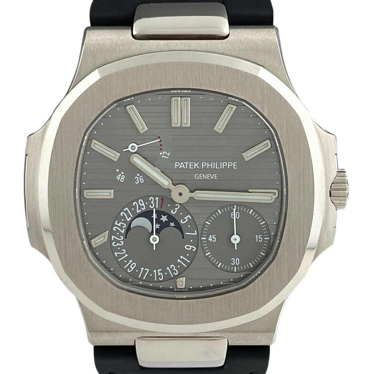 【楽天市場】【在庫一掃】 【ラッピング可】 パテックフィリップ PATEK PHILIPPE ノーチラス 5712G-001 腕時計 WG ...