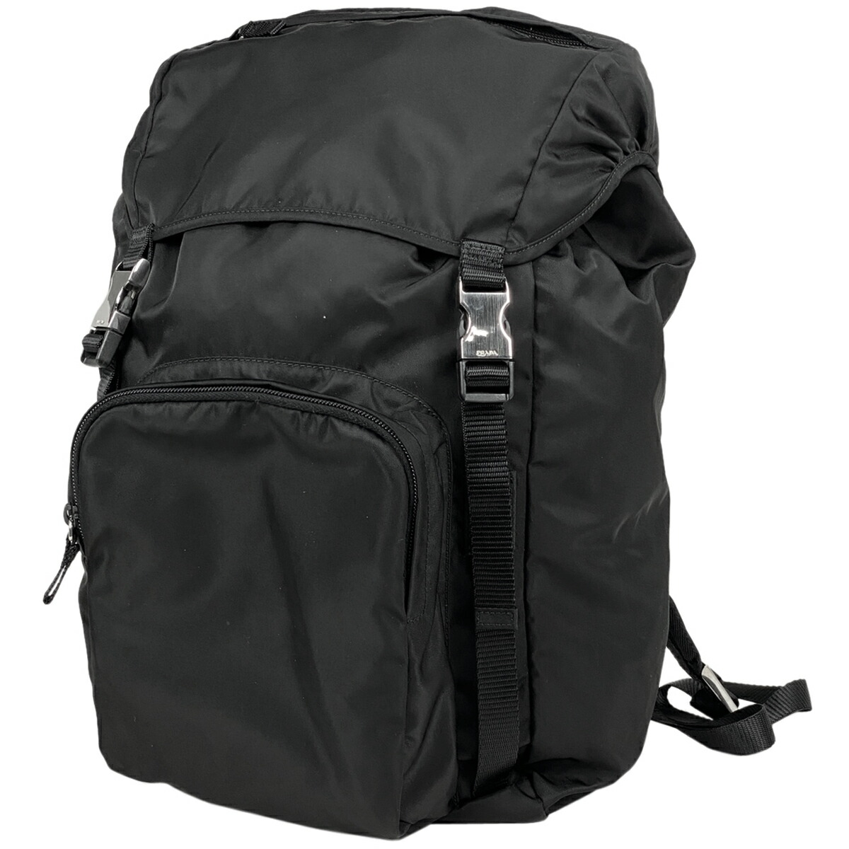 【楽天市場】【在庫一掃】 プラダ PRADA ロゴ リュックサック バッグパック デイパック リュック ナイロン ネロ(ブラック) レディース ...