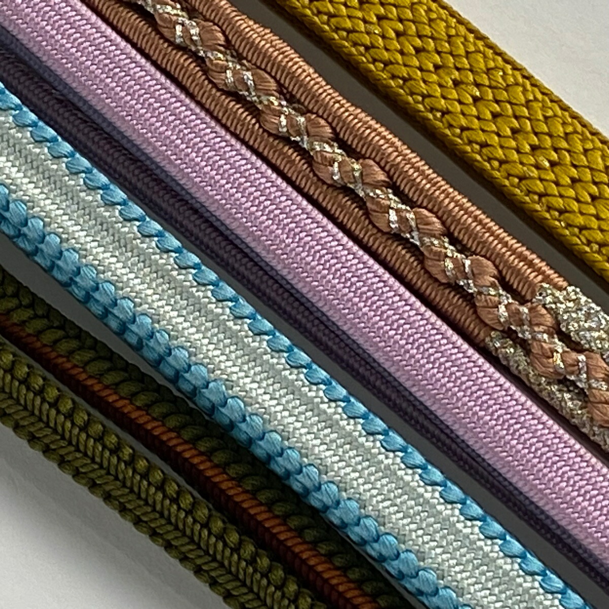 【楽天市場】優品 帯締め5本セット 山吹色 正絹 和装小物 【中古】：バイセル 楽天市場店