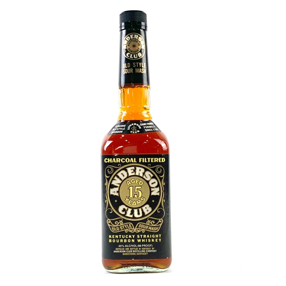 【楽天市場】アンダーソンクラブ ANDERSON CLUB 15年 バーボン 750ml アメリカンウイスキー 【中古】：バイセル 楽天市場店