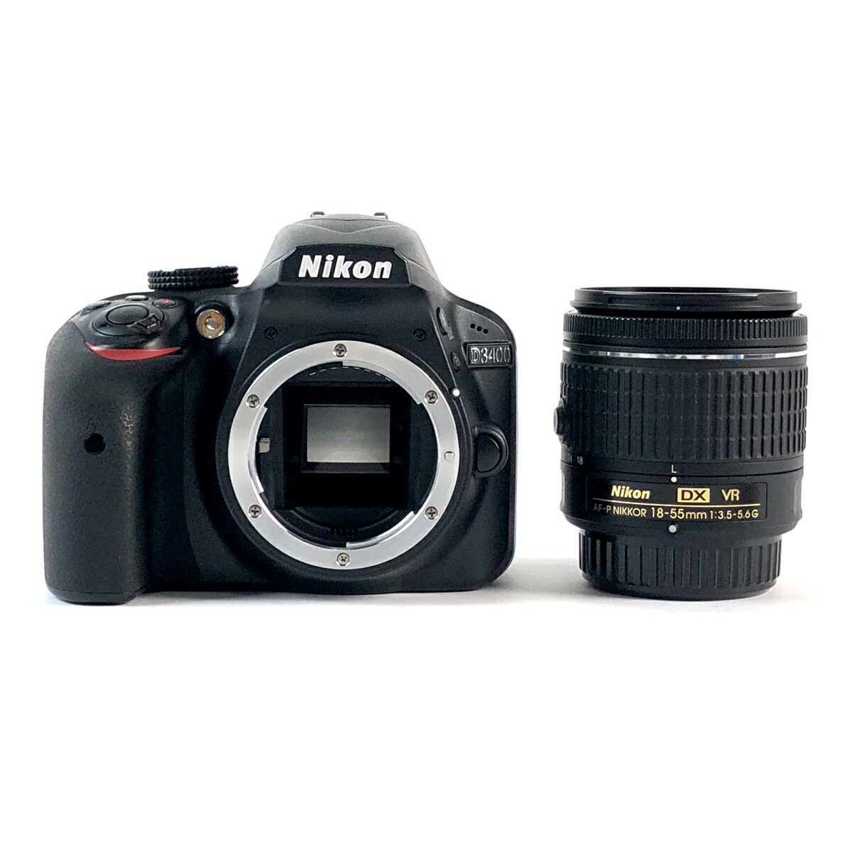 【楽天市場】ニコン Nikon D3400 18-55VR レンズキット ブラック デジタル 一眼レフカメラ 【中古】：バイセル 楽天市場店