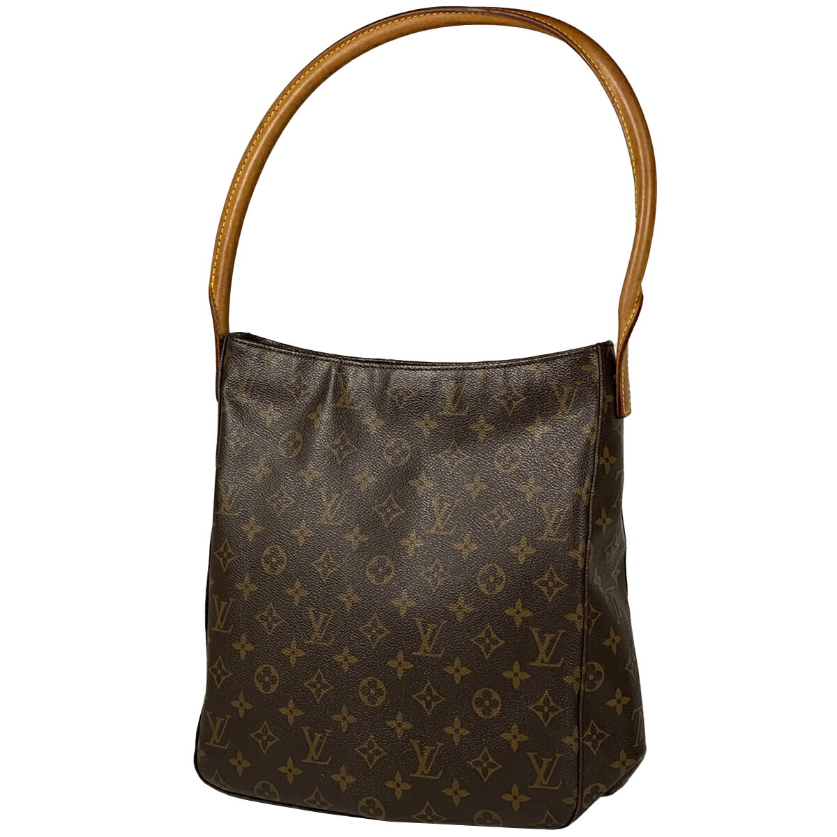 【楽天市場】ルイ・ヴィトン Louis Vuitton ルーピング GM 肩掛け ワンショルダー ショルダーバッグ モノグラム ブラウン ...
