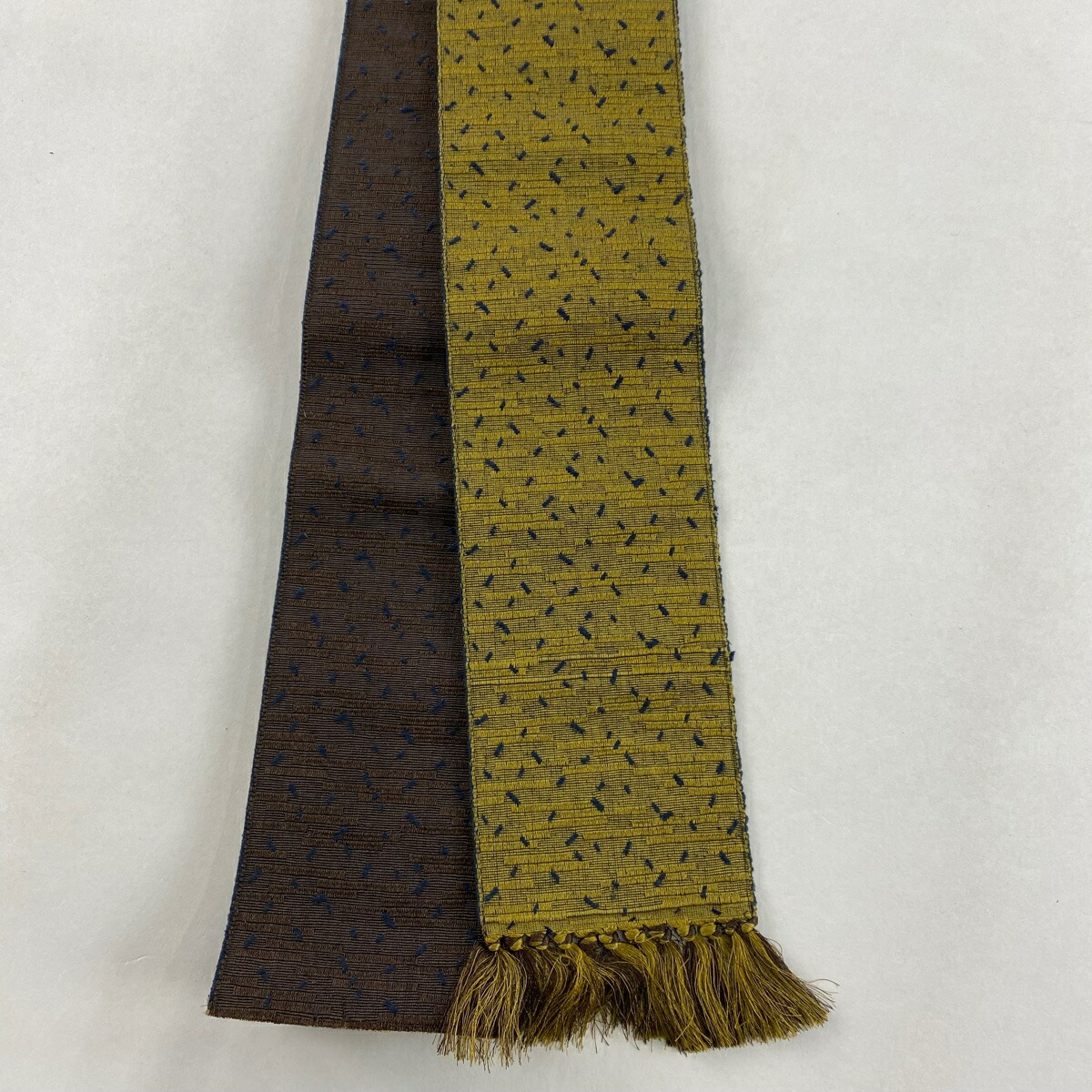 【楽天市場】角帯 美品 優品 幾何学 鶯色 正絹 【中古】：バイセル 楽天市場店