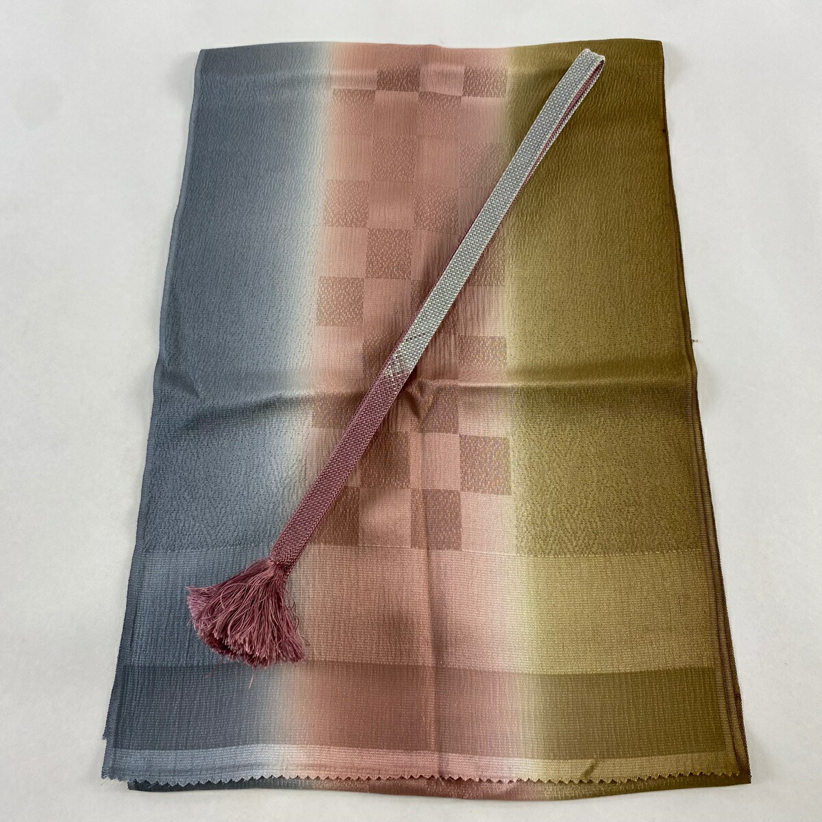 【楽天市場】和装セット 優品 帯締め帯揚げ2点セット ぼかし 紫 正絹 和装小物 【中古】：バイセル 楽天市場店