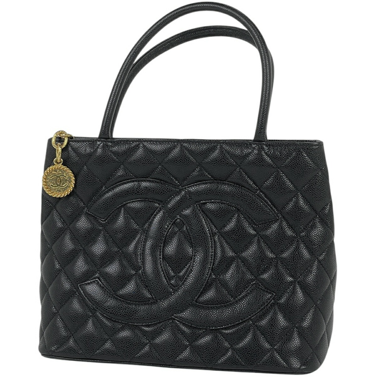 【楽天市場】シャネル CHANEL 復刻トート ハンドバッグ ココマーク トートバッグ キャビアスキン A01804 レディース 【中古 ...