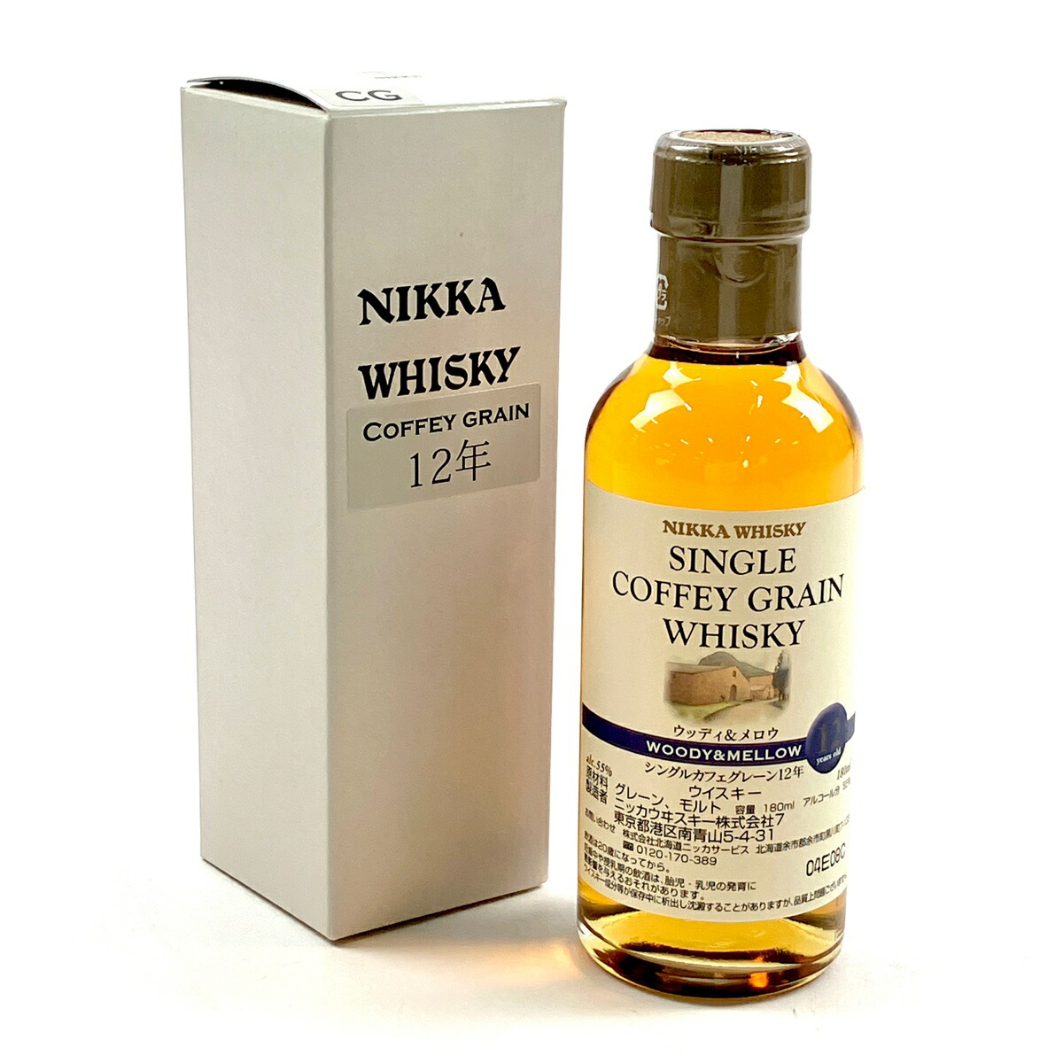 【楽天市場】【東京都内限定お届け】 ニッカ NIKKA カフェグレーン 12年 ウッディ&メロウ 180ml 国産ウイスキー 【中古】：バイセル 楽天市場店