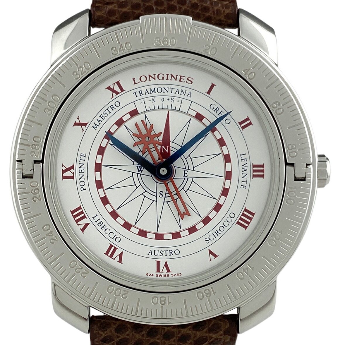 【楽天市場】【ラッピング可】 ロンジン LONGINES クリストバルC コレクション アメリカ大陸発見500年記念モデル 624.5253 ...