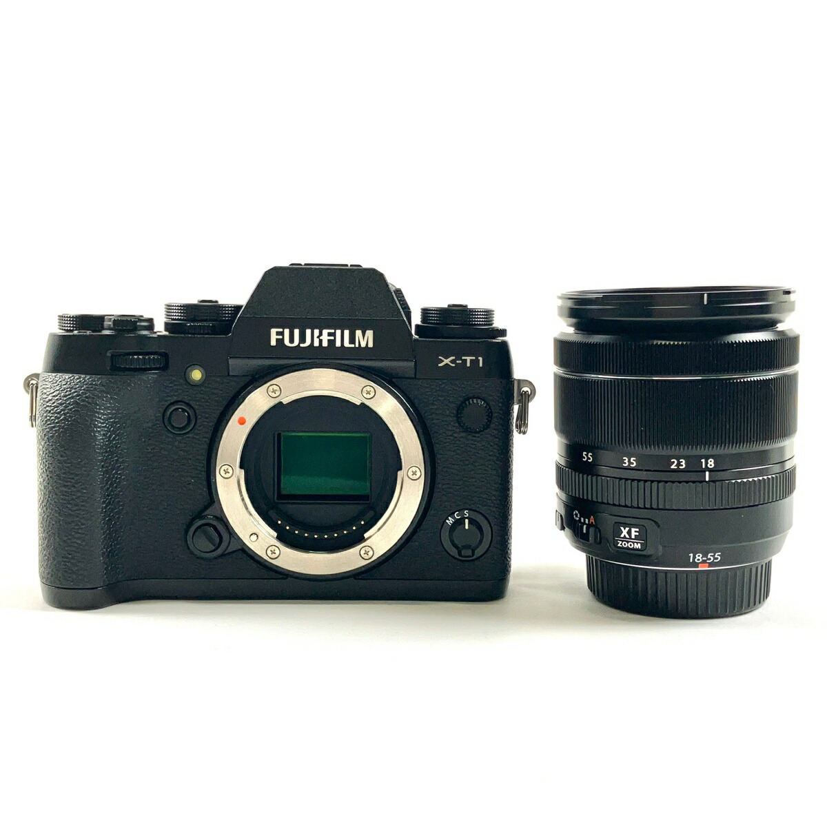 【楽天市場】富士フイルム FUJIFILM X-T1 + XF 18-55mm キット ブラック デジタル ミラーレス 一眼カメラ 【中古】：バイセル 楽天市場店