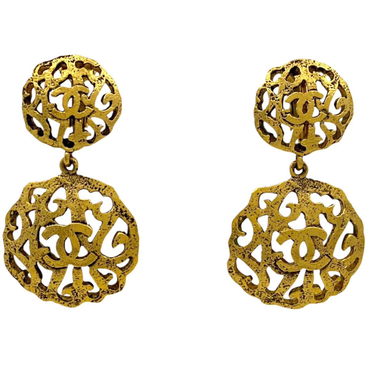 【楽天市場】シャネル CHANEL ココマーク イヤリング ウイング イヤリング GP ゴールド レディース 【中古】：バイセル 楽天市場店